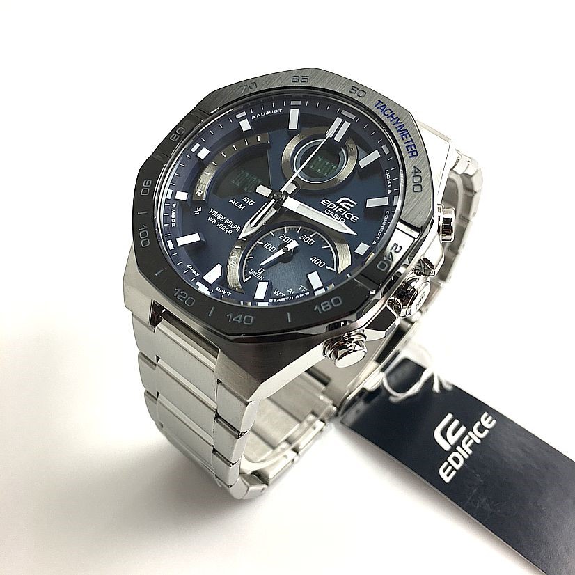 Men's Casio Edifice Smartphone Link Bluetooth Solar Powered Watch ...