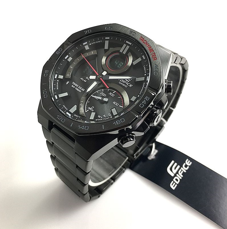 Men's Casio Edifice Smartphone Link Bluetooth Solar Powered Watch ...