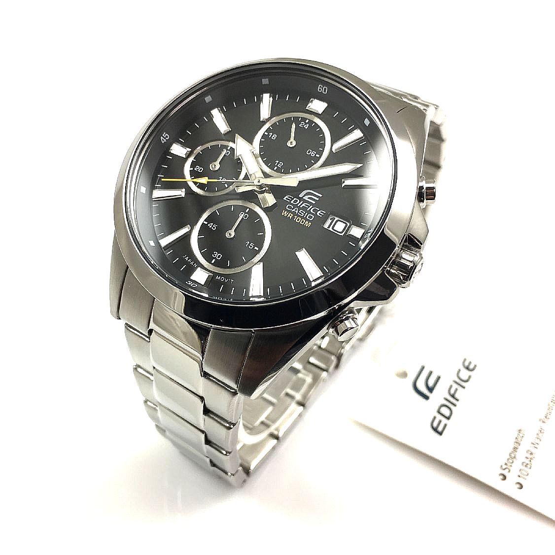 Men's Casio Edifice Stainless Steel Chronograph EFV-560D Watch EFV560D-1AV