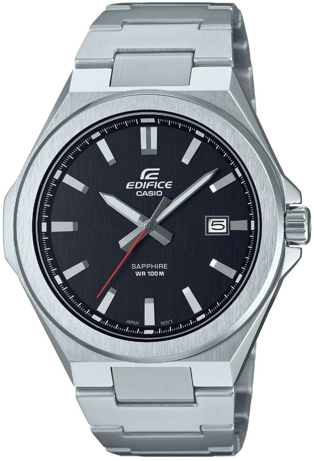Men's Casio Edifice Steel Analog Sapphire Crystal Watch EFB108D-1A