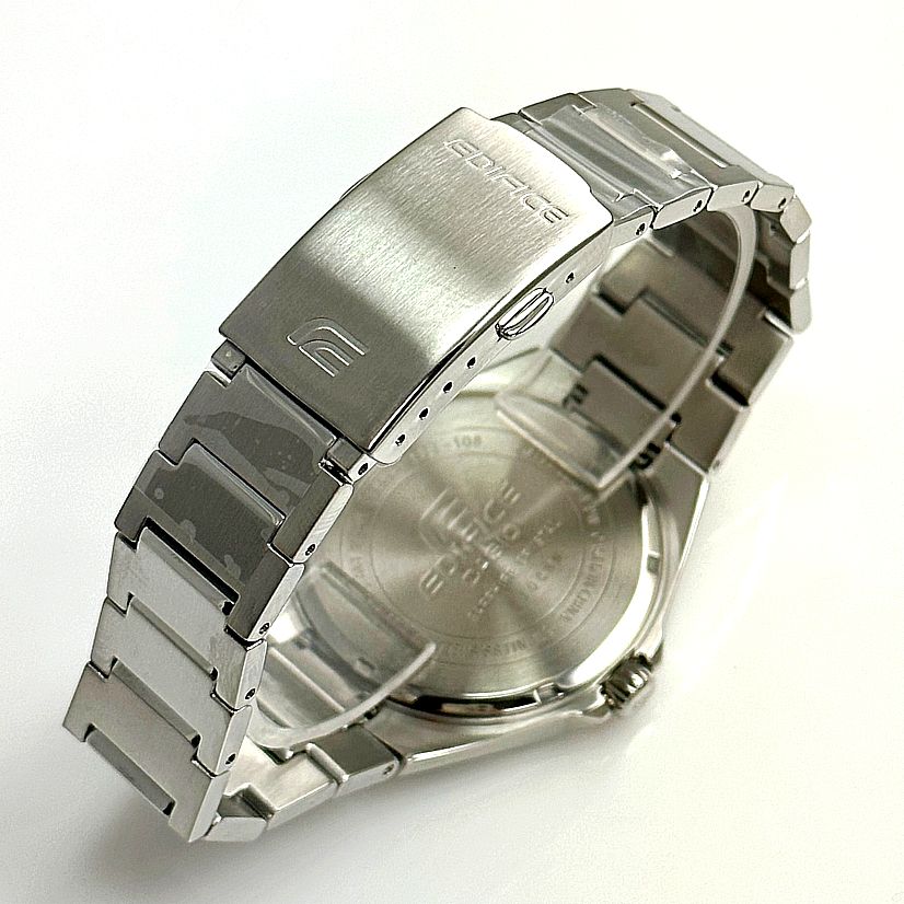 Men's Casio Edifice Steel Analog Sapphire Crystal Watch EFB108D-7A