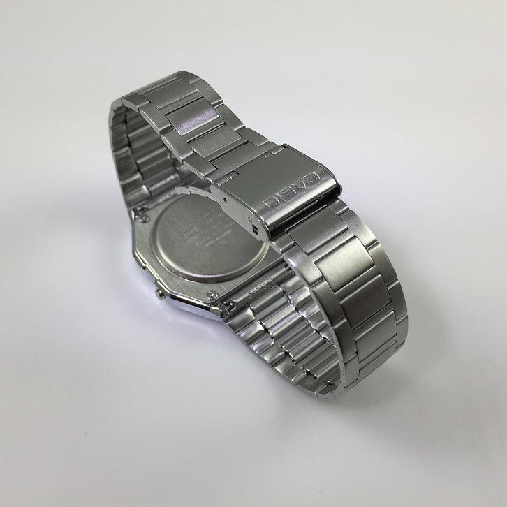 Men's Casio Classic Digital Metal Band Watch A158WEA-9