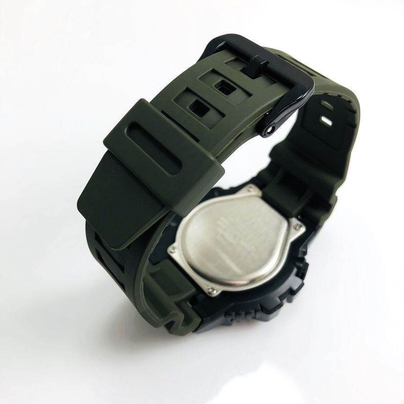 Men's Casio Green Classic Digital Analog Resin Band Watch HDC700-3AV