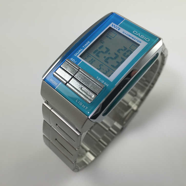 Women's Casio Futurist Chronograph Digital Watch LA201W-2A2