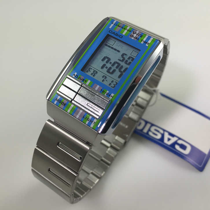 Women's Casio Futurist Chronograph Digital Watch LA201W-2C