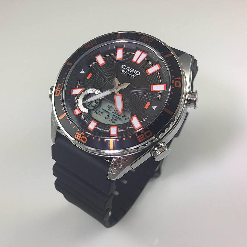 Men's Casio Sports Tide Function Diver's Style Watch AMW720-1AV