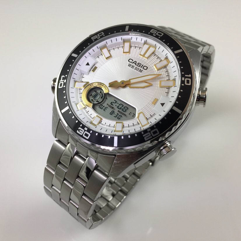 Men's Casio Sports Tide Function Diver's Style Watch AMW720D-7AV