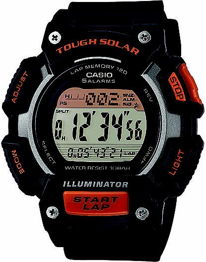Men's Casio Solar Powered Digital Sports Watch STLS110H-1A