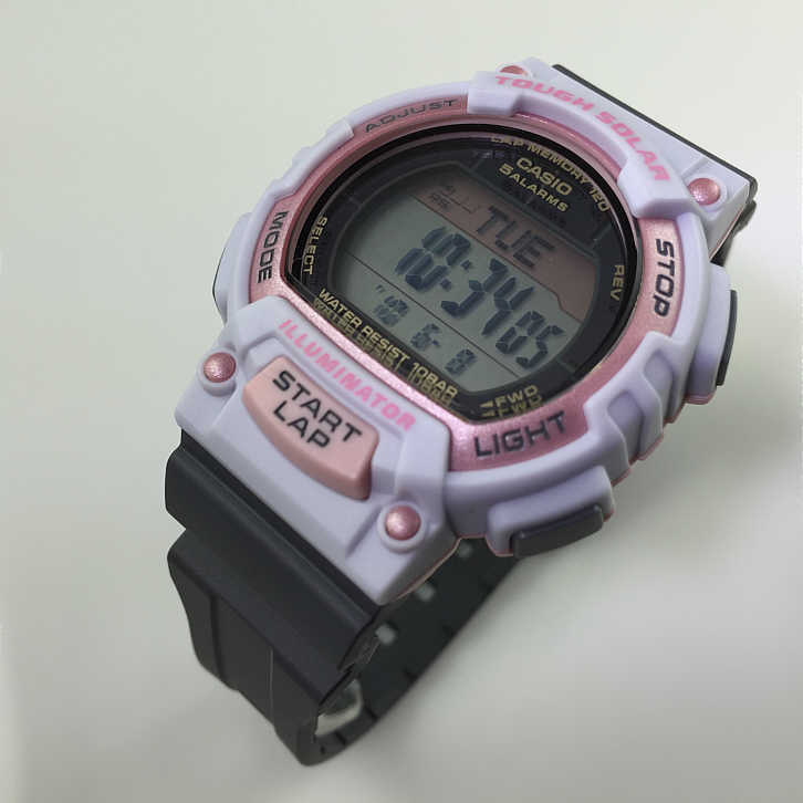 Casio Solar Powered Digital Midsize Sports Watch STLS300H-4A