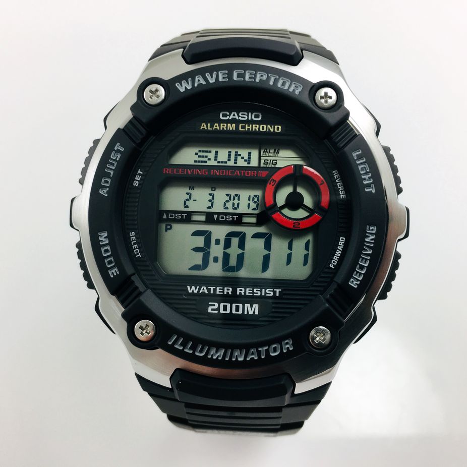 Men's Casio Wave Ceptor Atomic Watch WV200A-1AV
