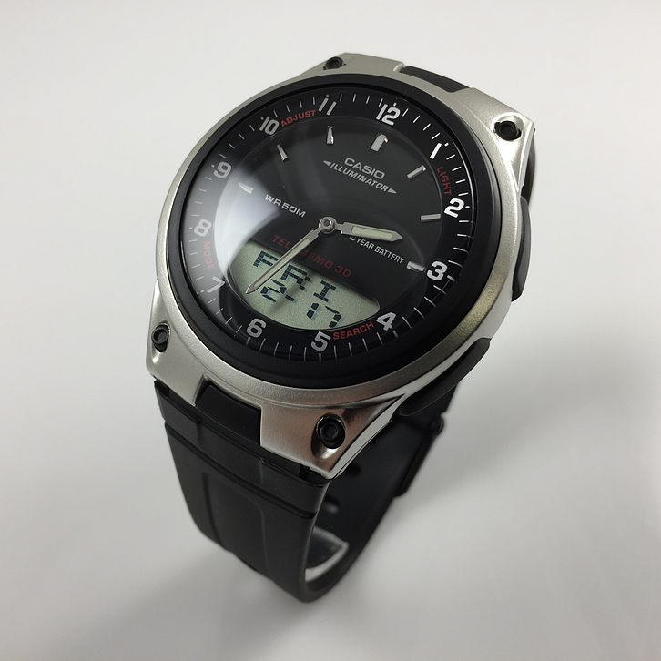 Men's Casio World Time 30 Telememo Watch AW80-1AV