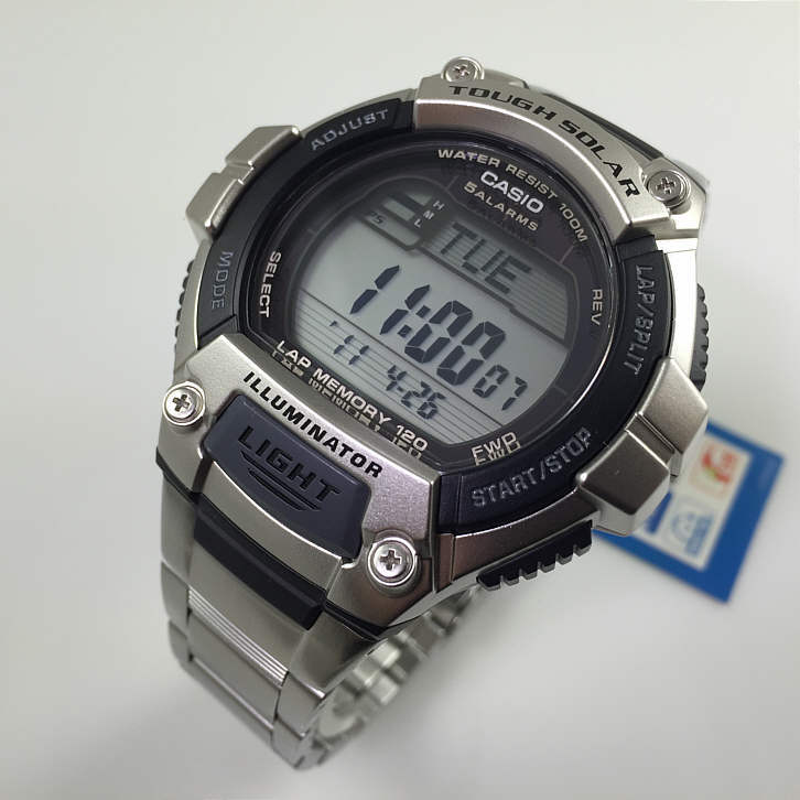 Men's Casio Tough Solar Power Sports Watch WS220D-1AV