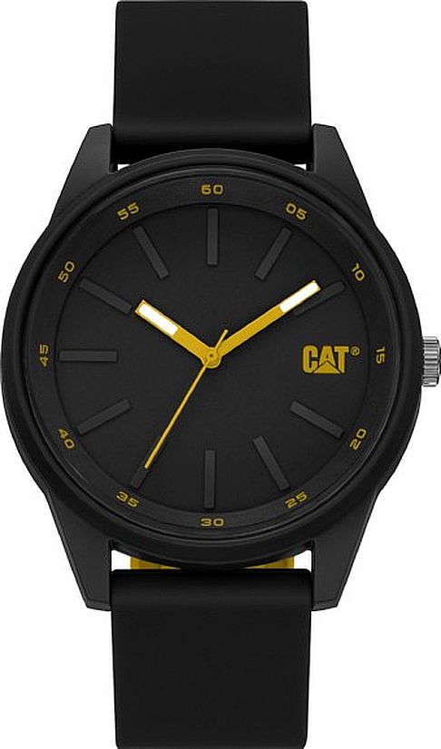 Men's CAT Caterpillar Analog 42mm All Black Watch LJ16021127