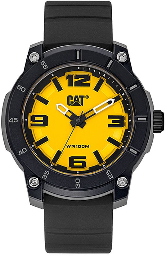 Men's CAT Caterpillar Analog military Style 45mm Watch LG14021721