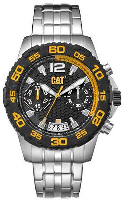 Men's CAT Caterpillar Drive Steel Chronograph Watch PW14311127