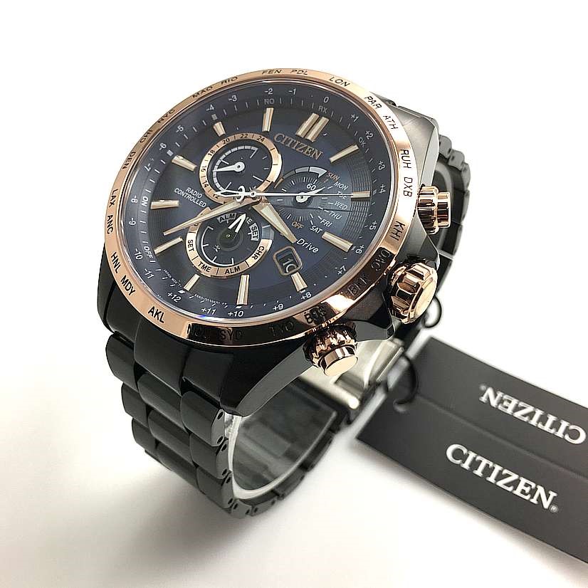 Men's Citizen Atomic Radio Controlled Atomic Chronograph Watch CB5956-89L