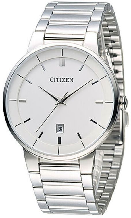 Men's Citizen Classic Silver Tone Stainless Steel Band Watch BI5010-59A
