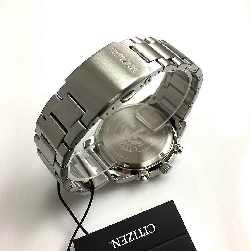 Men's Citizen Eco-Drive Aviator Pilot Style Chronograph Watch CA0690-88L