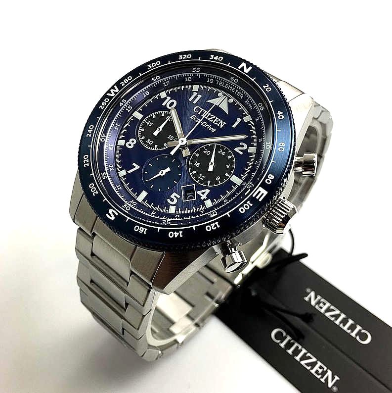 Men's Citizen Eco-Drive Future Force Chronograph Watch CA4554-84L