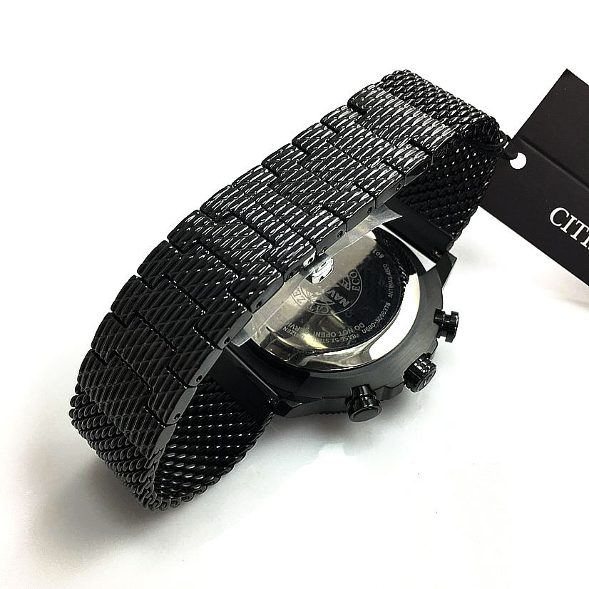 Men's Citizen Eco-Drive Navihawk A-T Chronograph Watch JY8037-50E