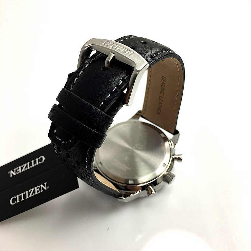 Men's Citizen Eco-Drive Sport Chronograph White Dial Watch CA4500-32A