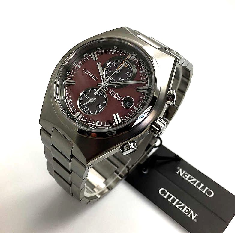 Men's Citizen Eco-Drive Super Titanium Chronograph Watch CA7090-87X