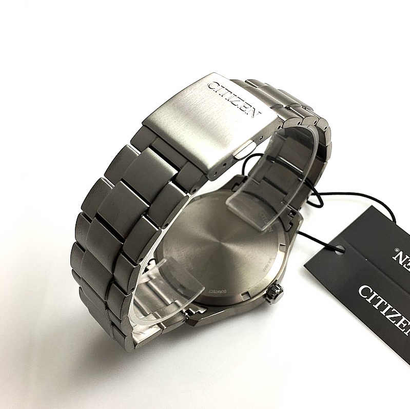 Men's Citizen Eco-Drive Super Titanium Solar Powered Watch BM7570-80X