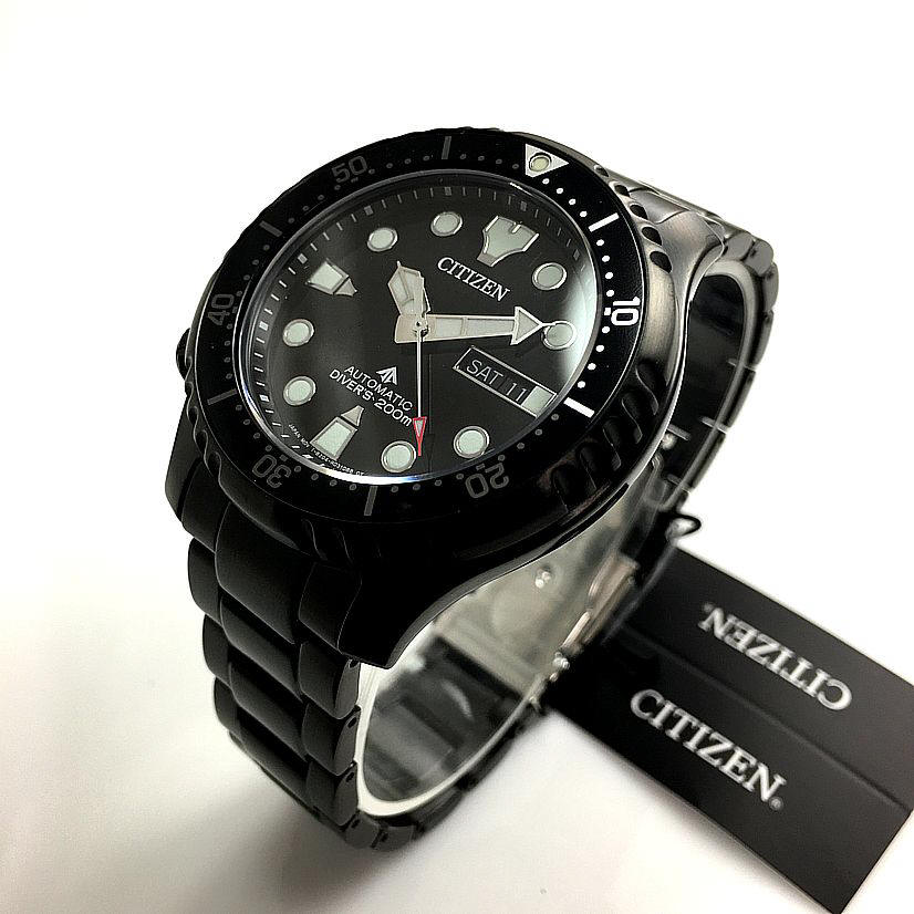 Men's Citizen Promaster Diver's Automatic Hack Dive Watch NY0145-86E