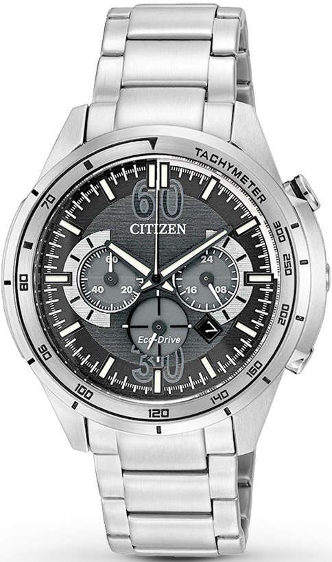 Men's Citizen Eco-Drive HTM Chronograph Watch CA4121-57E