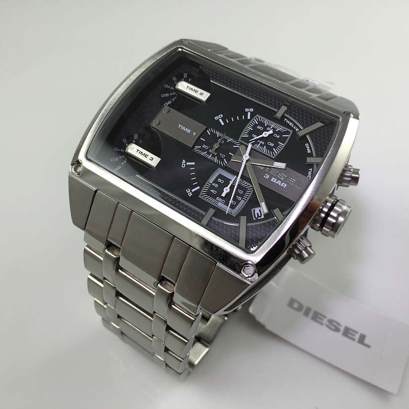 Men's Diesel Fleet Chronograph 3 Time Zone Watch DZ7324