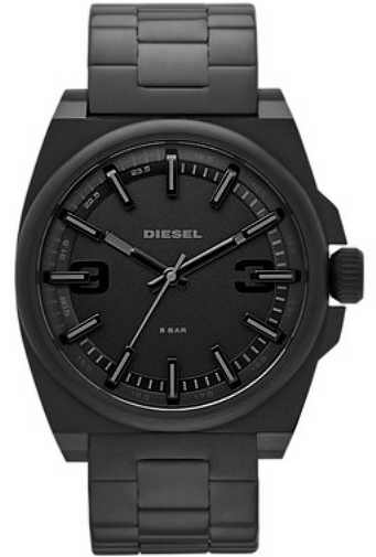 Men's Black Diesel SC2 Stainless Steel Watch DZ1616