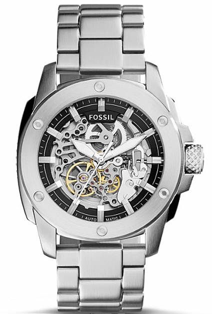 Men's Fossil Modern Machine Automatic Skeleton Watch ME3081
