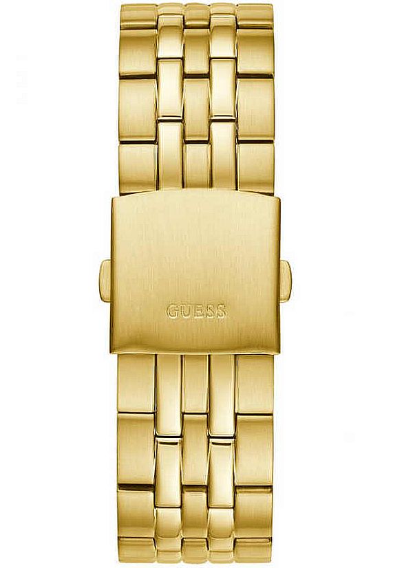 Men's Guess Gold Tone Classic Day-Date Watch GW0220G4