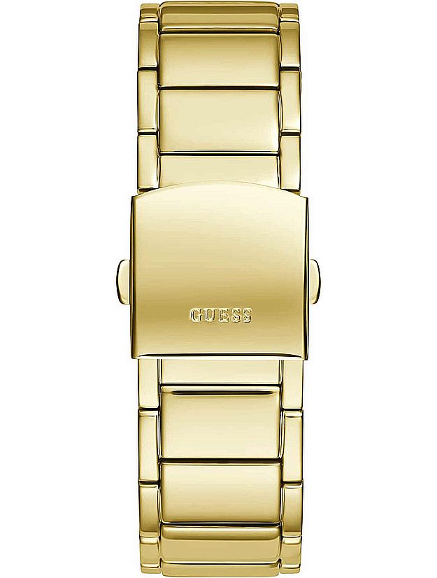 Men's Guess Gold Tone Stainless Steel Multifunction Watch GW0456G1