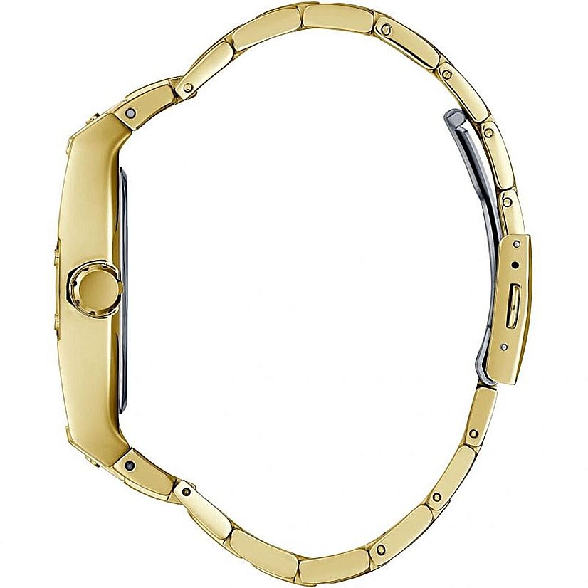 Men's Guess Phoenix Steel Gold Tone Diamond Dial Watch GW0387G2