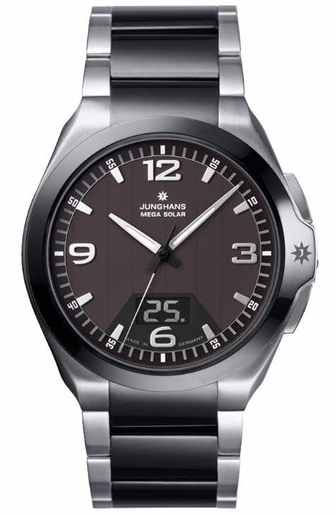 Men's Junghans Spektrum Mega Solar Radio Controlled Watch 018/1120.44