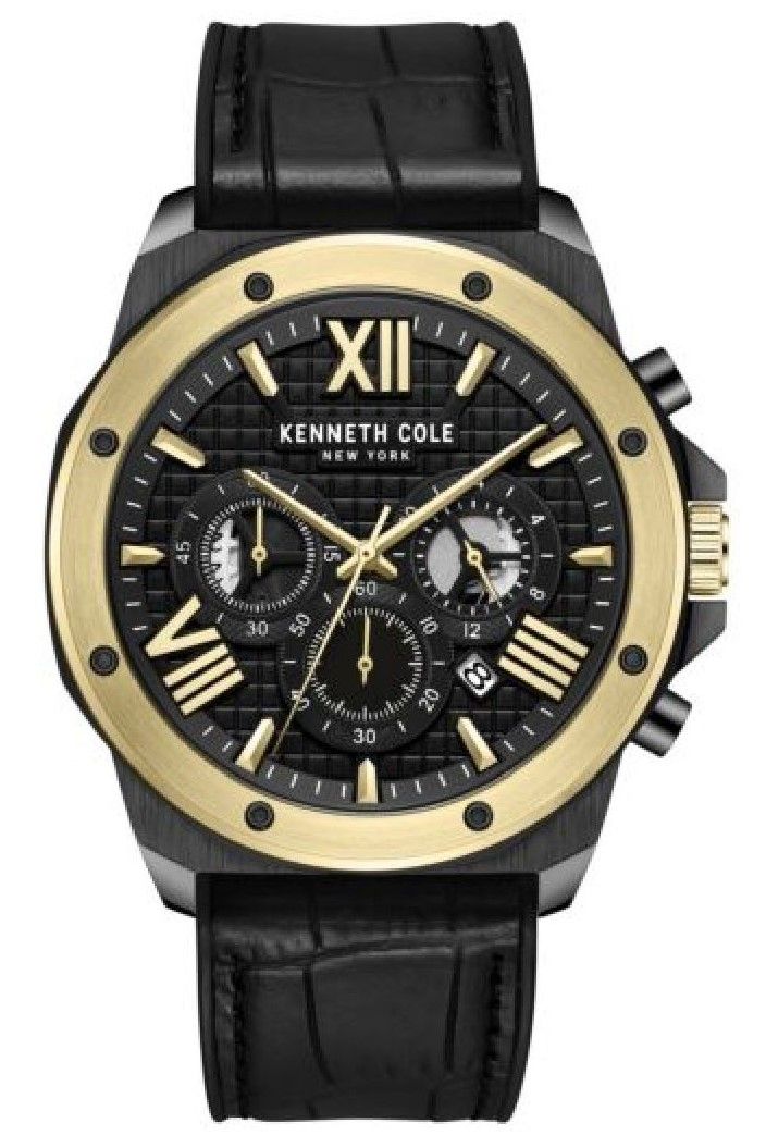 Men's Kenneth Cole Chronograph Dress Sport Watch KCWGO0016003