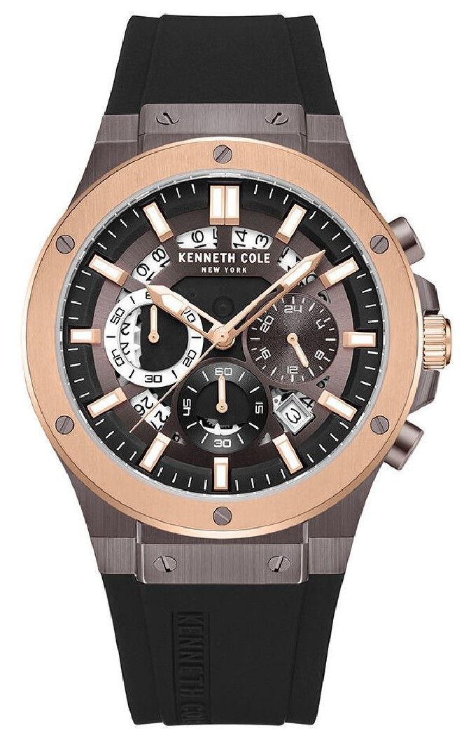 Men's Kenneth Cole Chronograph Dress Sport Watch KCWGO0035503