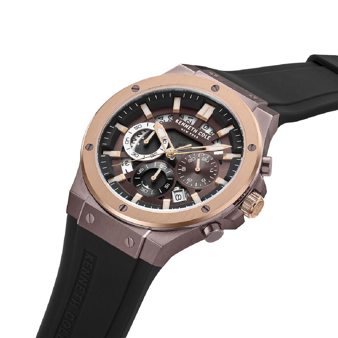 Men's Kenneth Cole Chronograph Dress Sport Watch KCWGO0035503