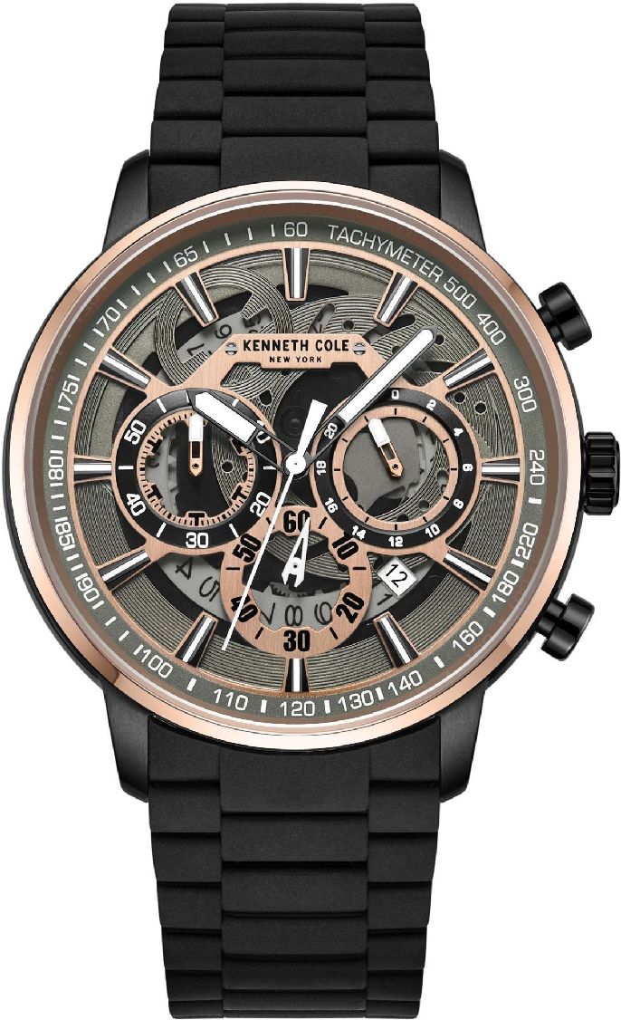 Men's Kenneth Cole Chronograph Dress Sport Watch KCWGO2218502