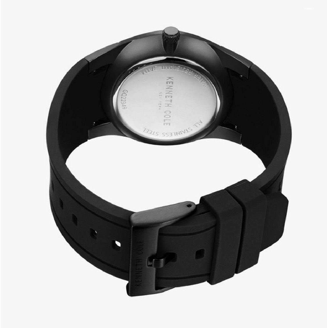 Men's Kenneth Cole Silicone Strap Dress Sport Watch KCWGQ2234901