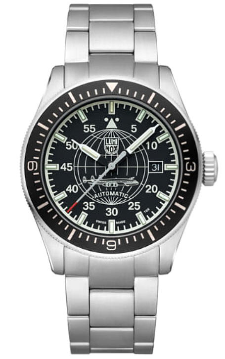 Men's Luminox Constellation Automatic Steel Pilot Watch 9601-M