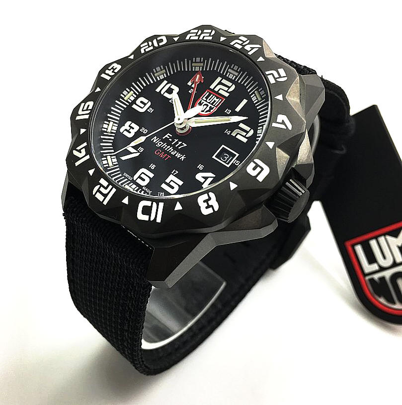 Men's Luminox F-117 Nighthawk Pilot Style Watch 6421