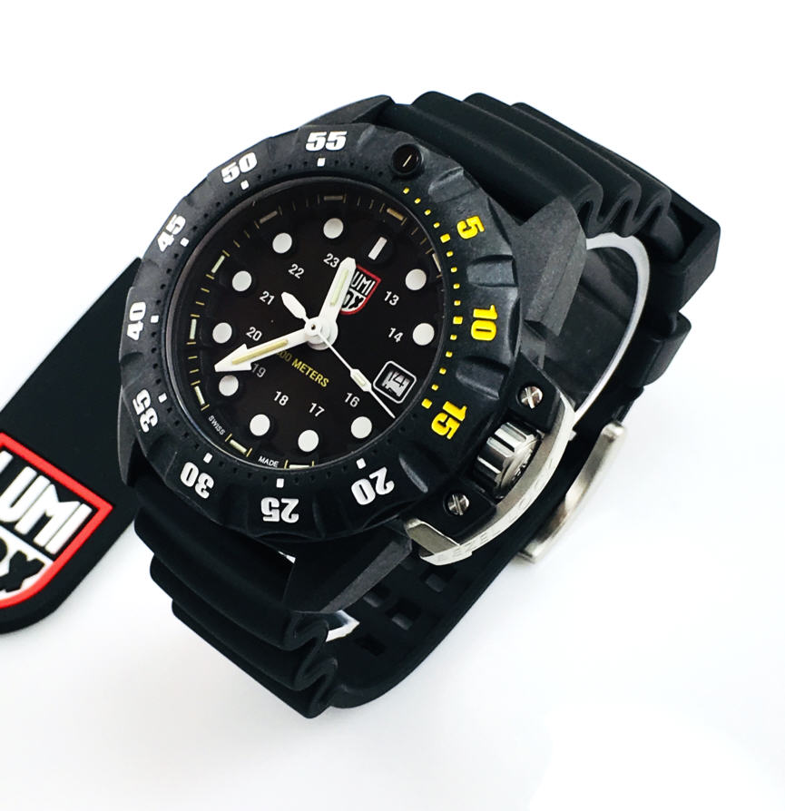 Men's Luminox SCOTT CASSELL DEEP DIVE 47mm Military Watch 1555