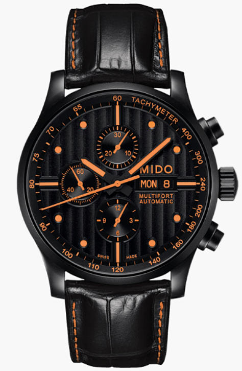 Men's Mido Multifort Chronograph Automatic Dial Watch M0056143605122