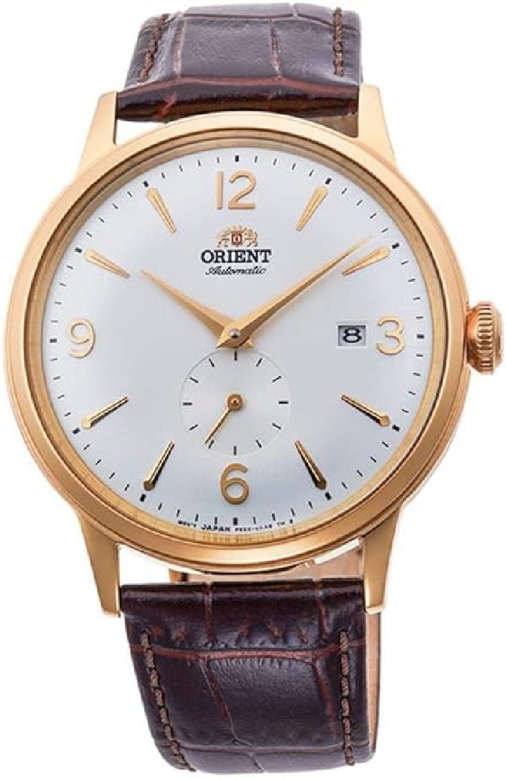 Men's Orient Bambino Small Seconds Gold Tone Automatic Watch RA-AP0004S10B