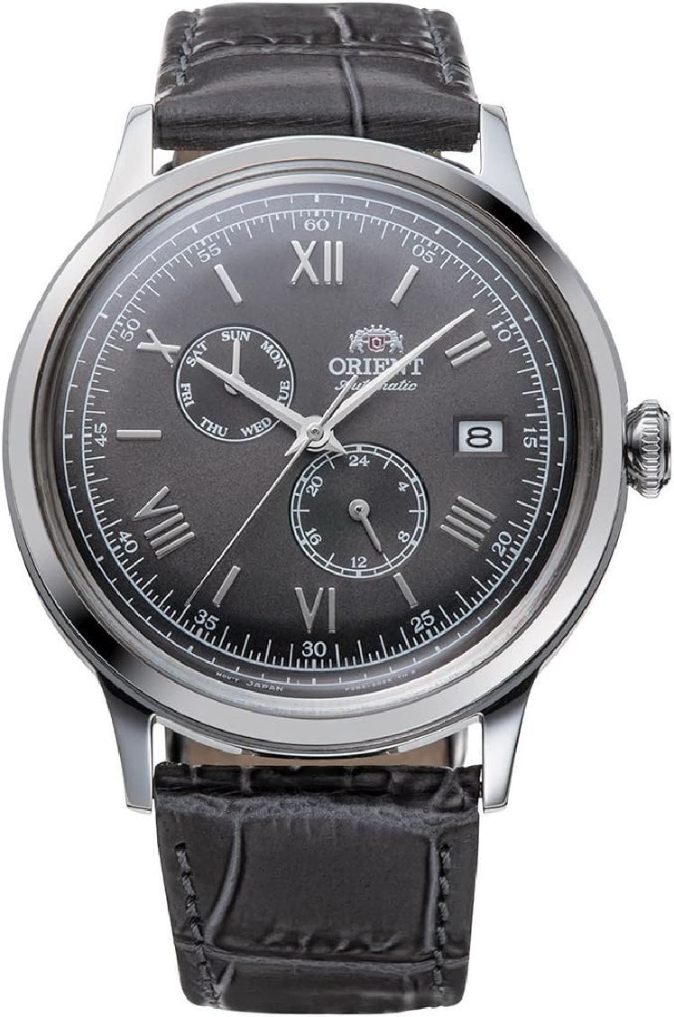 Men's Orient Bambino Version 8 Day-Date 24 Hour Automatic Watch RA ...