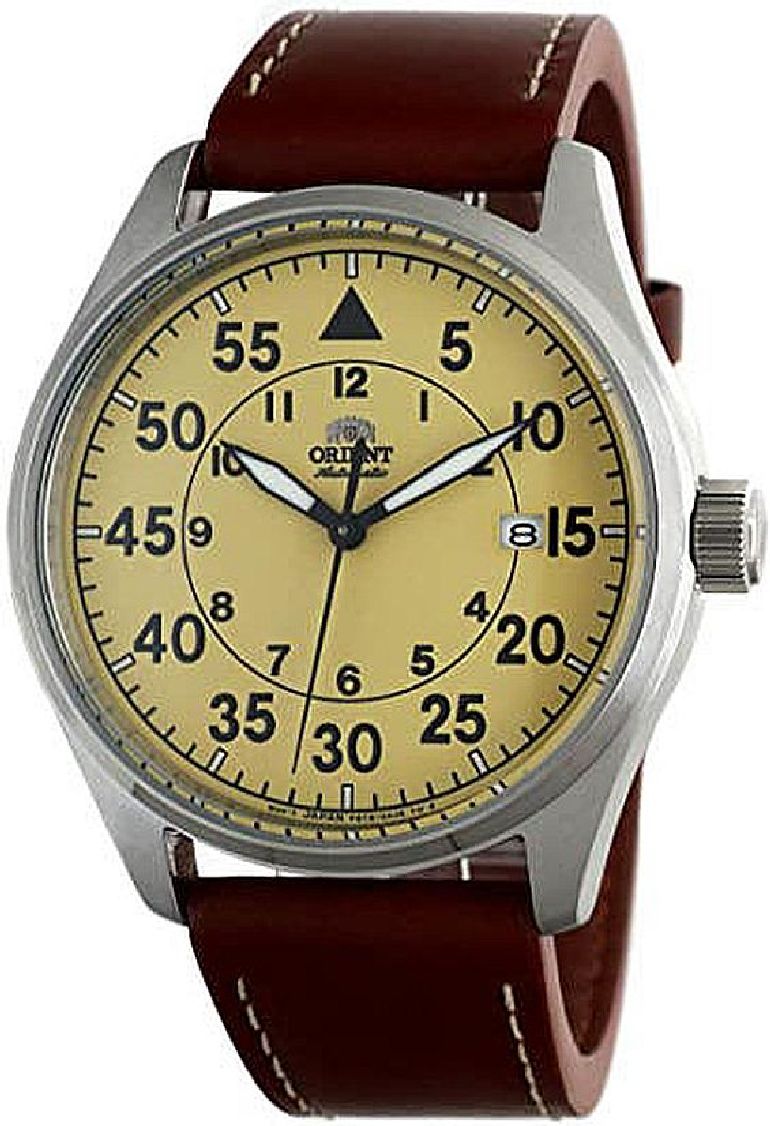 Men's Orient Flight Pilot Style Automatic Steel Watch RA-AC0H04Y10B