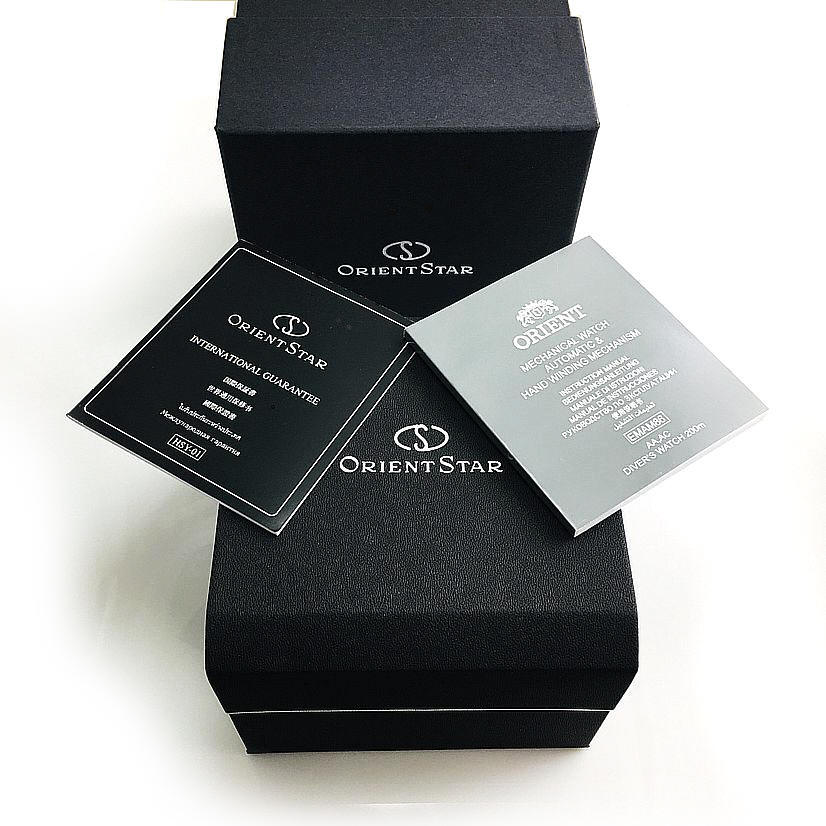 Orient Star RE-AW0003S00B Automatic Leather Men's Watch