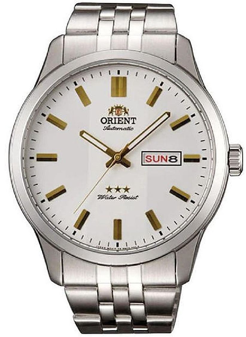 Men's Orient Tri Star Stainless Steel Automatic Watch RA-AB0014S19B